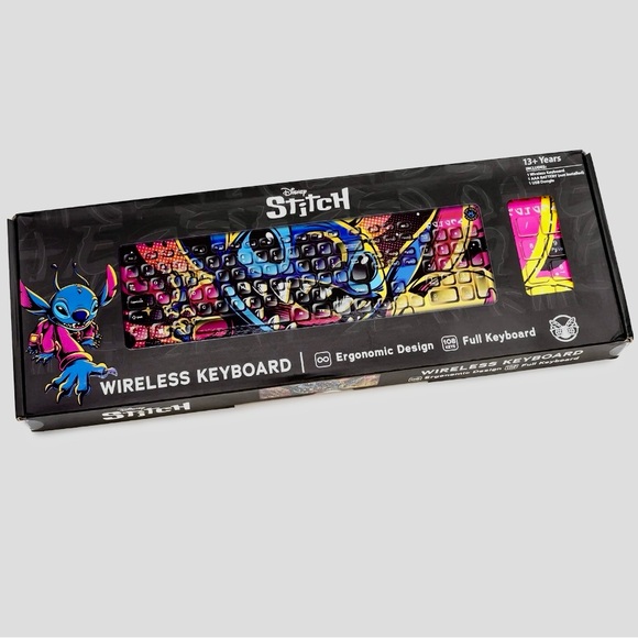 Disney | Computers, Laptops & Parts | Disney Stitch Wireless Keyboard ...